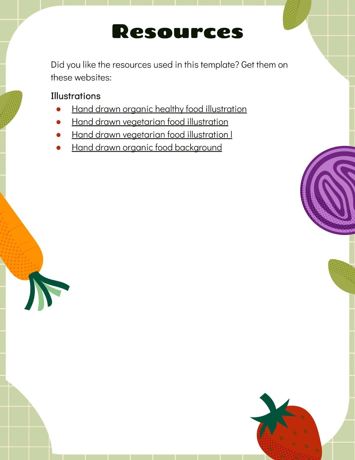 Healthy Eating Habits Worksheet Template