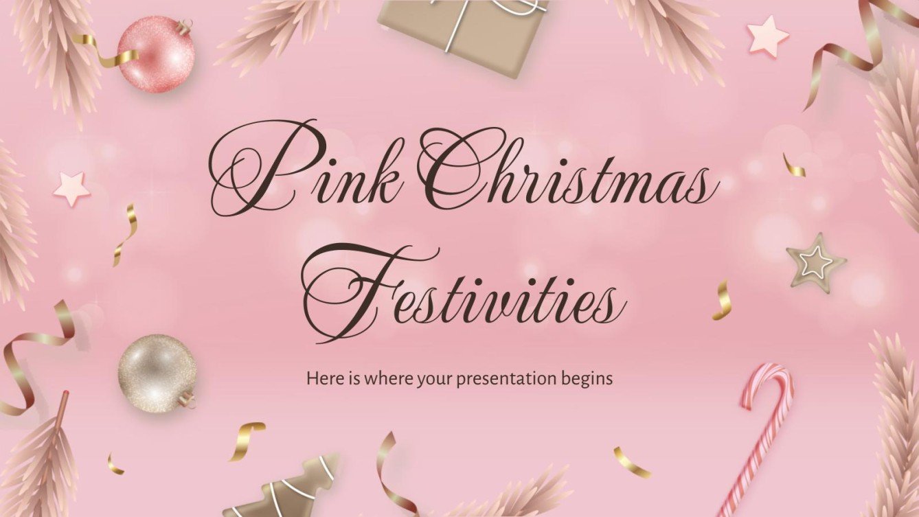 Plantillas gratis color Rosa para Google Slides y PowerPoint