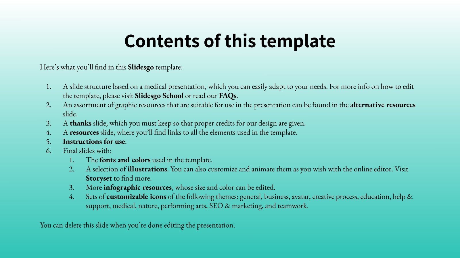 Pill Box Style Healthcare Center | Google Slides & PPT