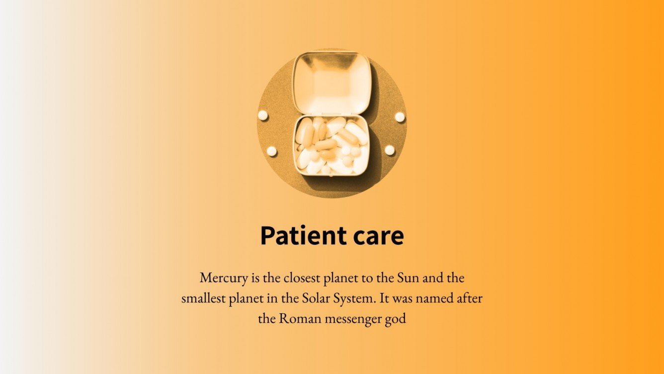 Pill Box Style Healthcare Center | Google Slides & PPT