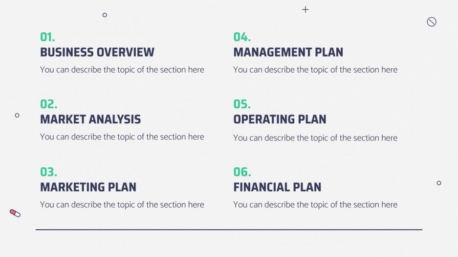 Pharma Lab Business Plan Google Slides and PPT template