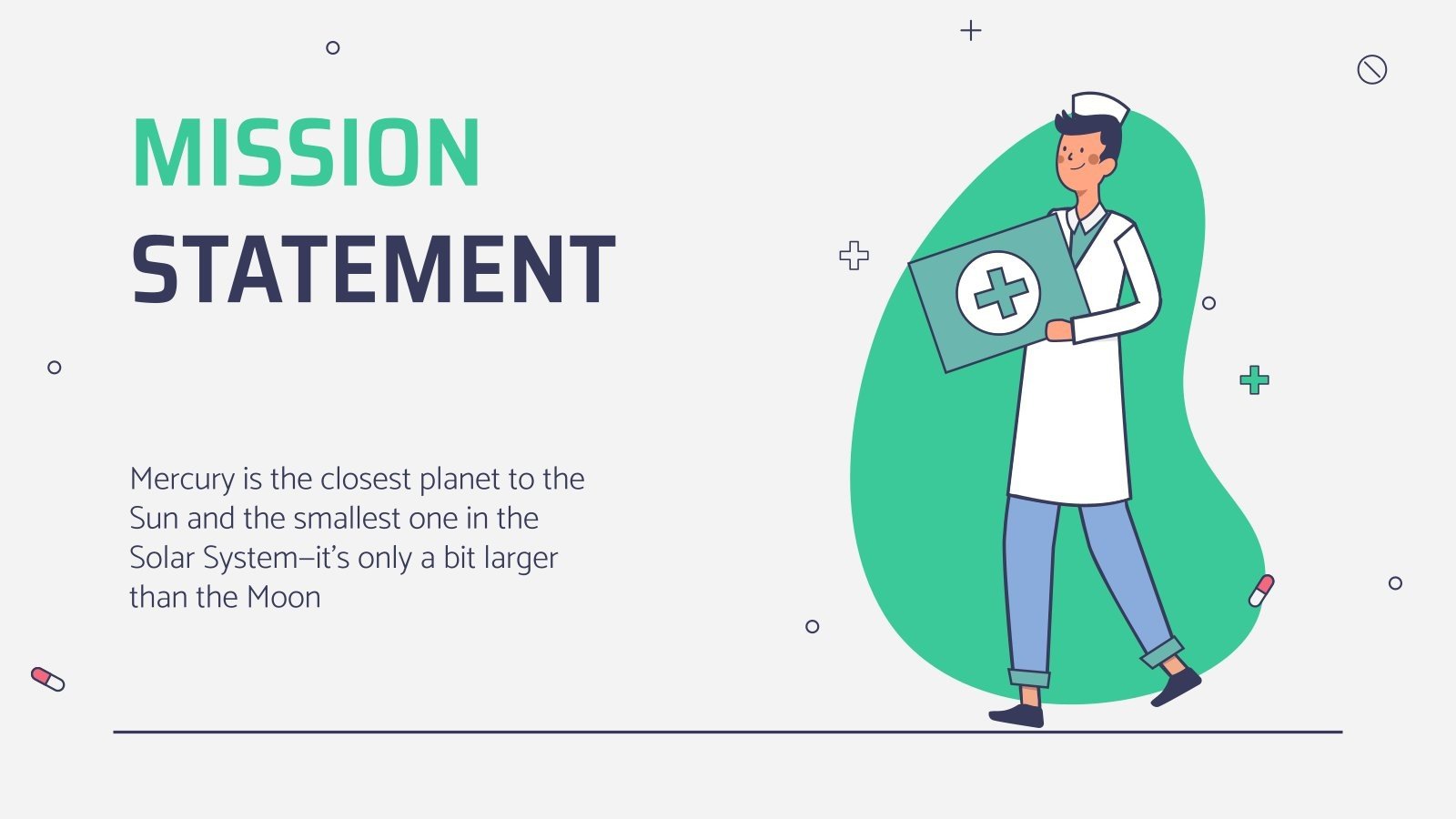 Pharma Lab Business Plan Google Slides and PPT template