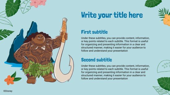 Moana 2 Presentation