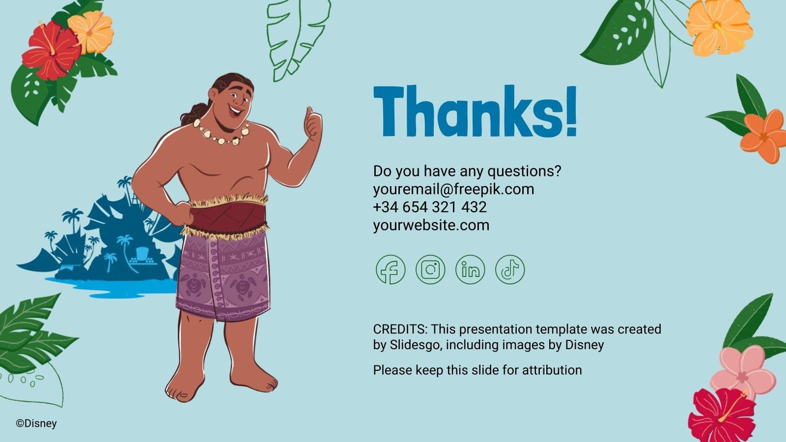 Moana 2 Presentation