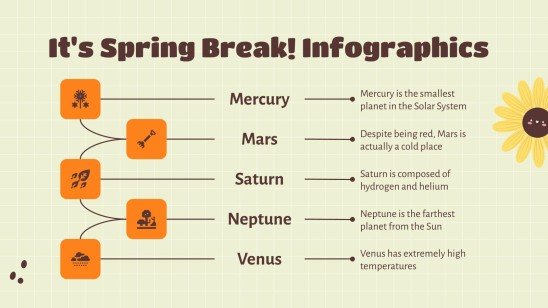 It's Spring Break! Infographics Template