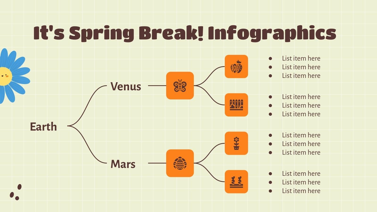 It's Spring Break! Infographics Template