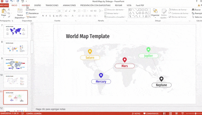 Cómo crear y modificar mapas en PowerPoint - Tutorial
