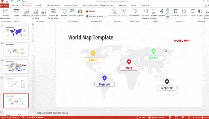 Cómo crear y modificar mapas en PowerPoint - Tutorial