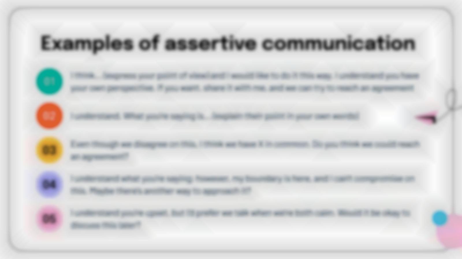 Assertive Communication Presentation