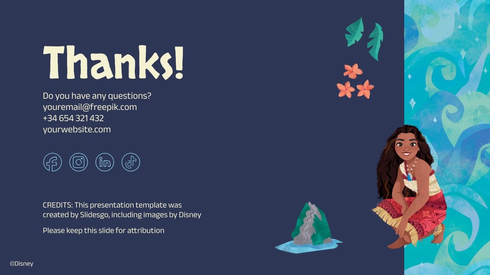 Moana 2 Presentation