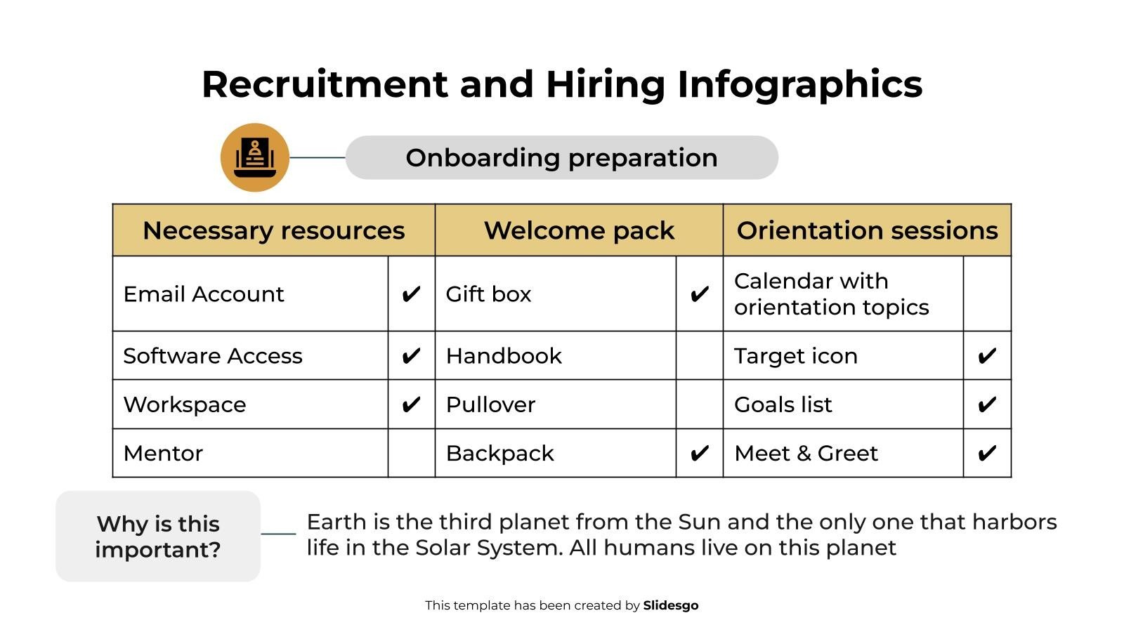 Recruitment and Hiring Infographics Template