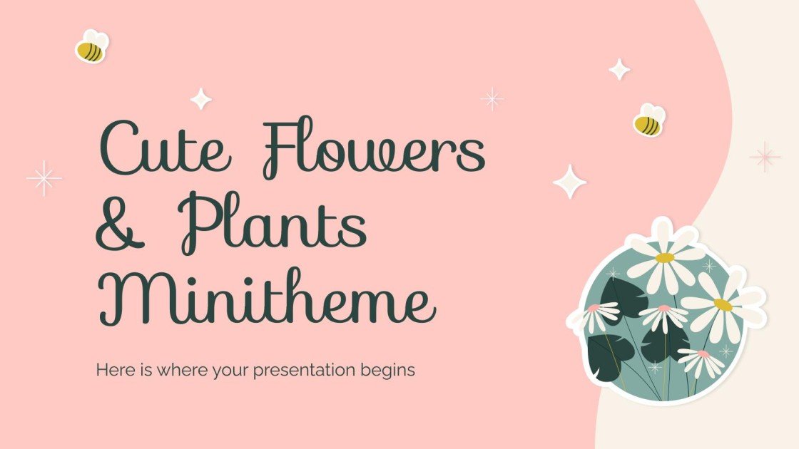 Free Google Slides and PPT Templates Style Floral & Plants