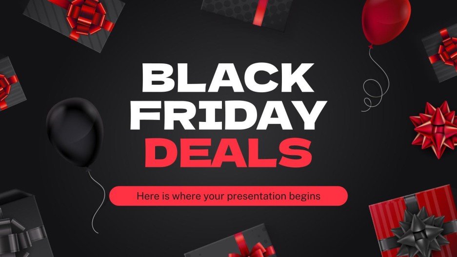 Free Black Google Slide themes and PowerPoint templates