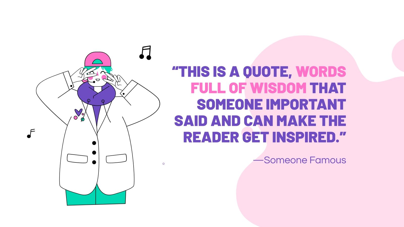 K-pop Slideshow Google Slides theme & PowerPoint template