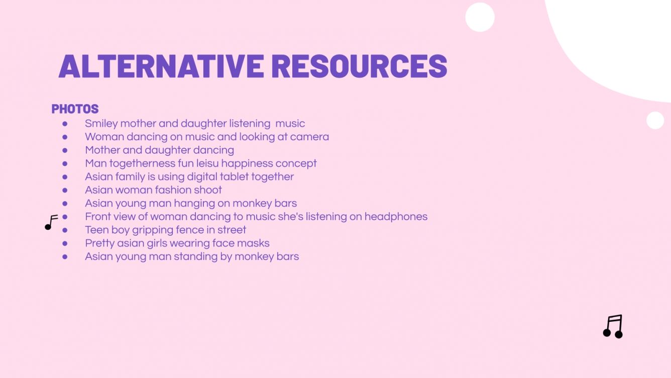 K-pop Slideshow Google Slides theme & PowerPoint template