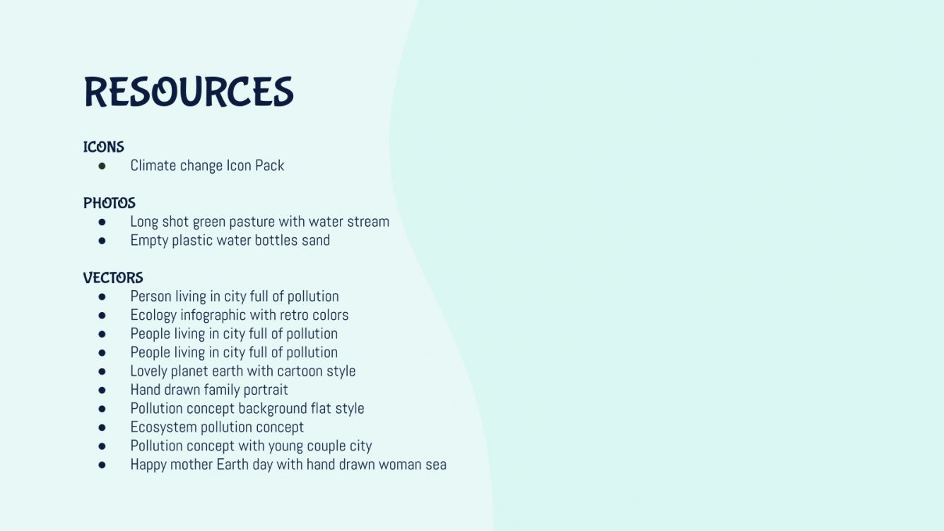 Climate and Water Lesson Google Slides & PowerPoint template