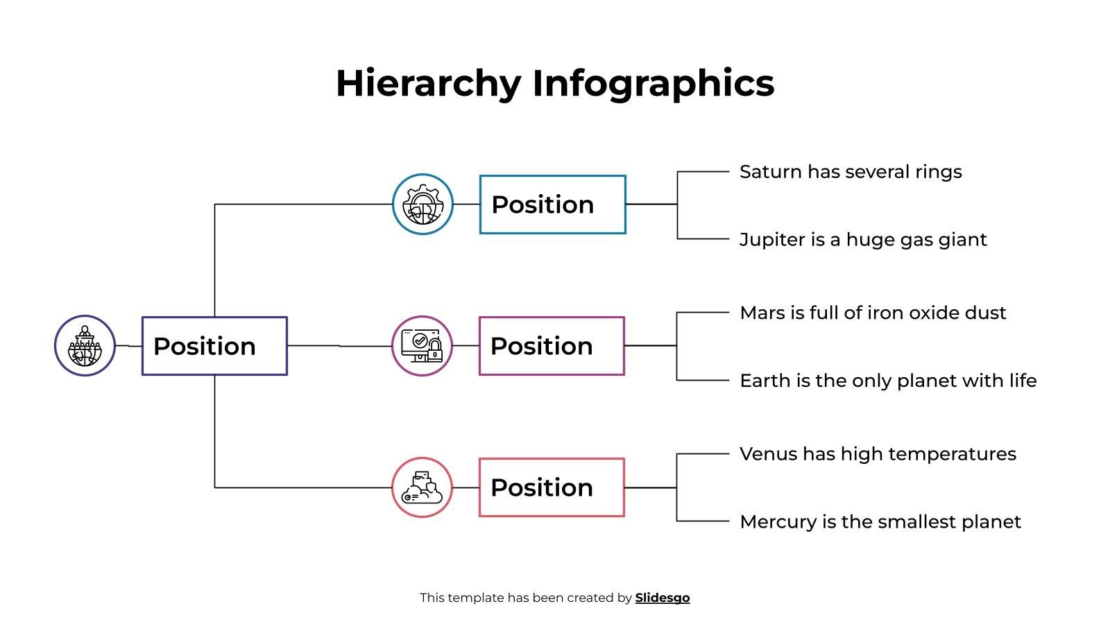 Hierarchy Infographics Template