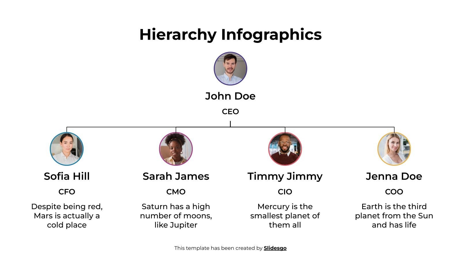 Hierarchy Infographics Template