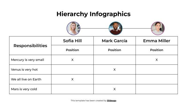 Hierarchy Infographics Template