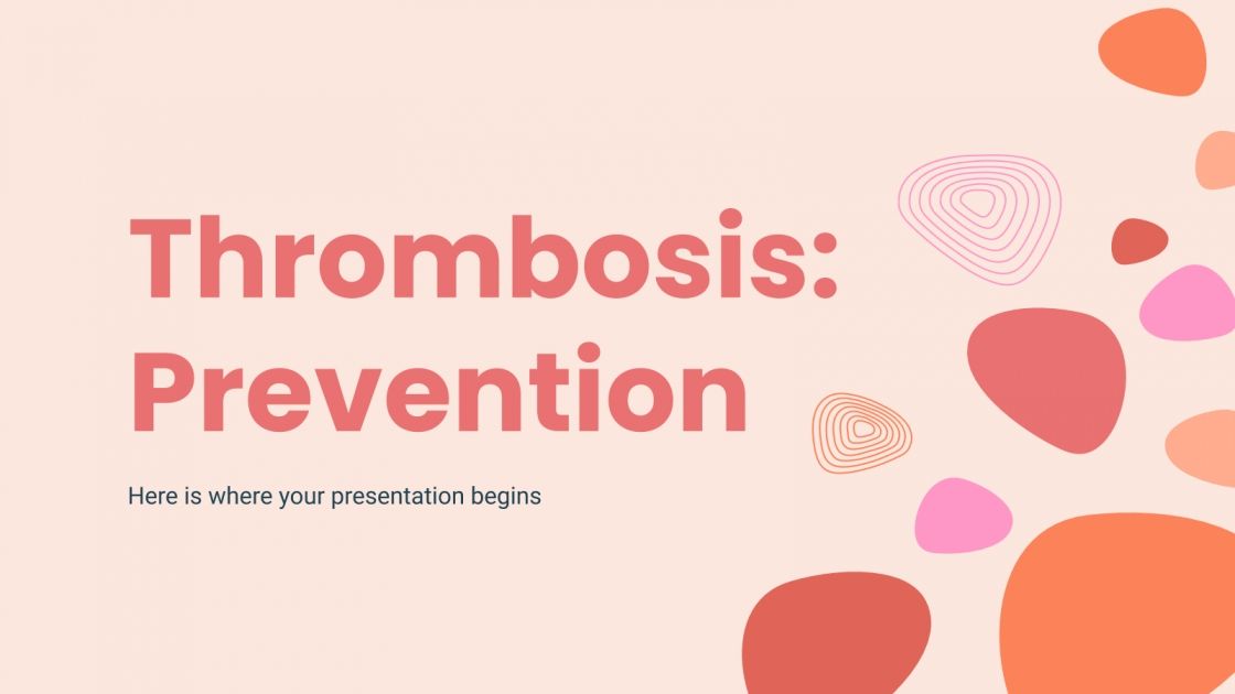 Thrombosis: Prevention Google Slides & PowerPoint template