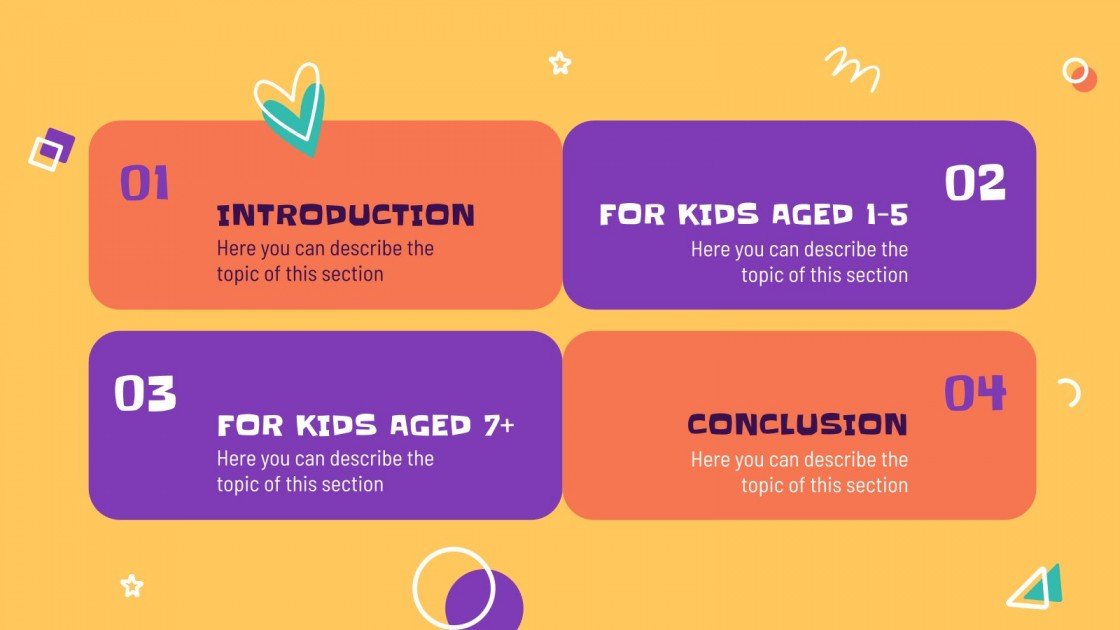 Games for Kids Google Slides Theme and PowerPoint Template
