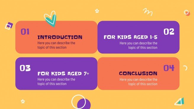 Games for Kids Google Slides Theme and PowerPoint Template