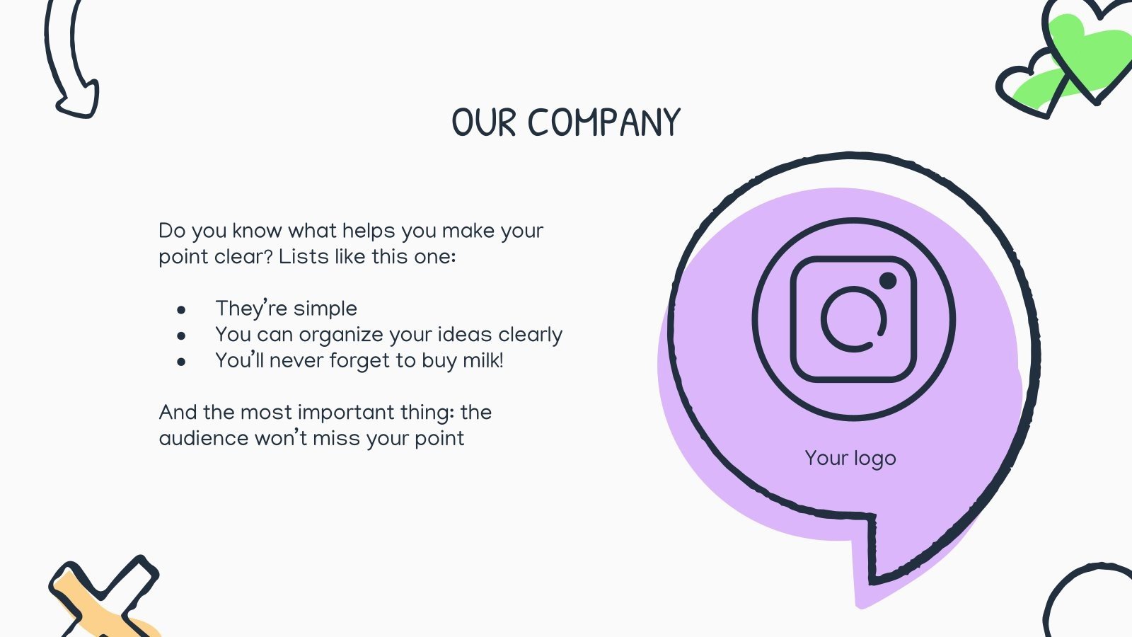 Doodle Digital Marketing Strategy | Google Slides & PPT theme