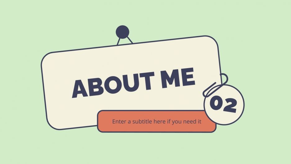 Introducing Myself Google Slides theme & PowerPoint template