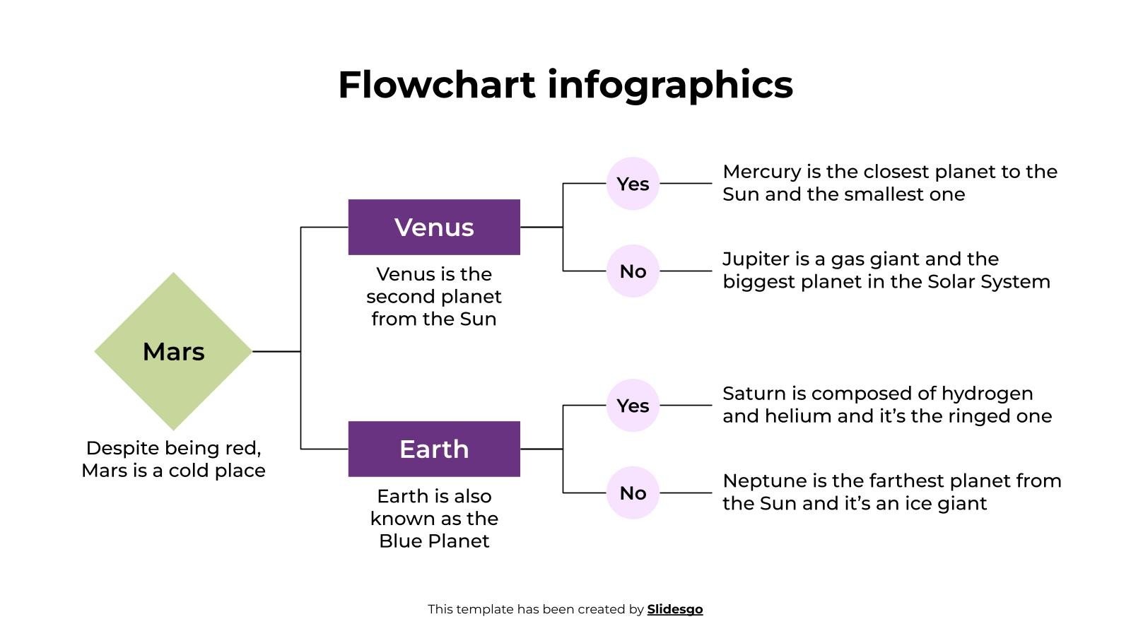 Flowchart Infographics Template