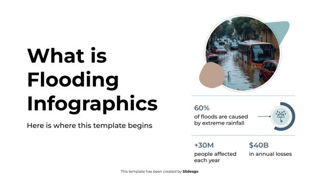 What is Flooding Infographics Template
