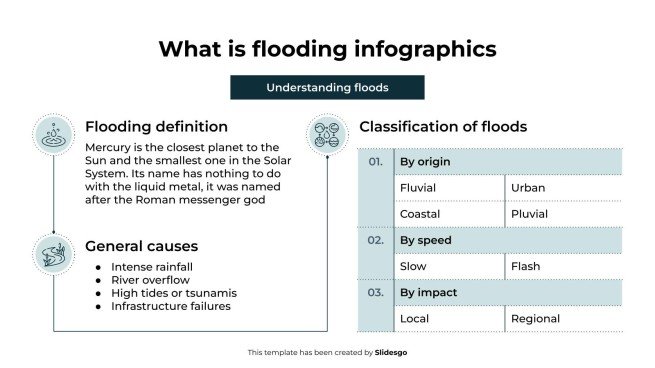 What is Flooding Infographics Template