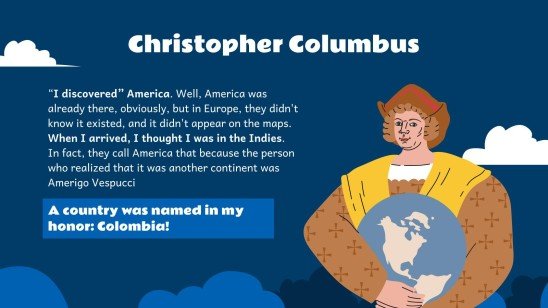 Christopher Columbus and His American Journey Presentation