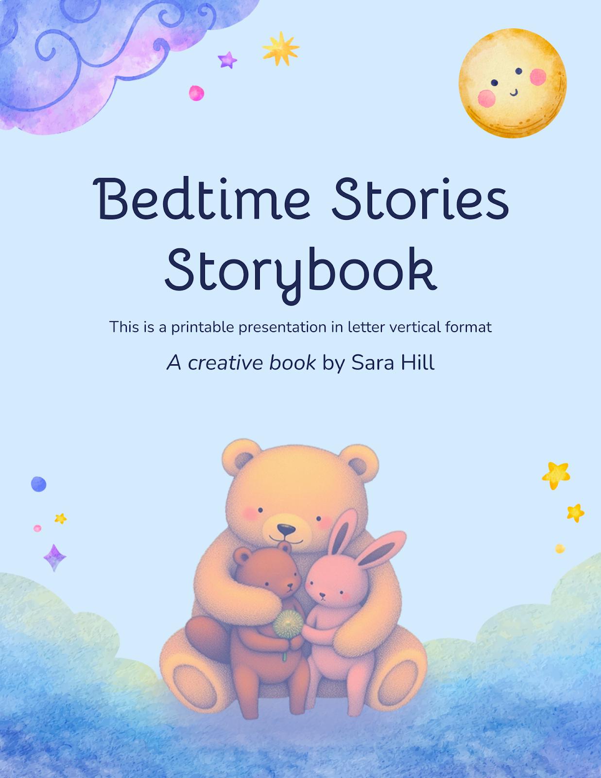 Bedtime Stories Storybook Presentation