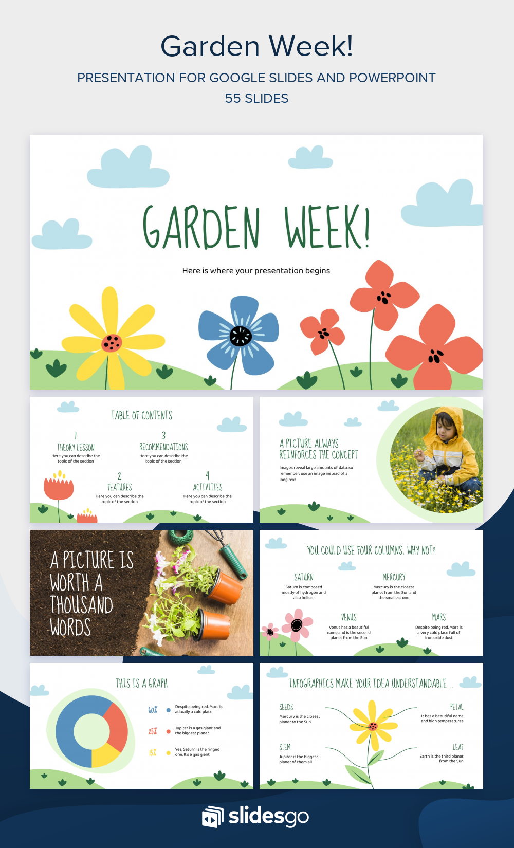 Garden Week! | Google Slides and PowerPoint template