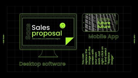 Saas Sales Proposal | Google Slides and PowerPoint template