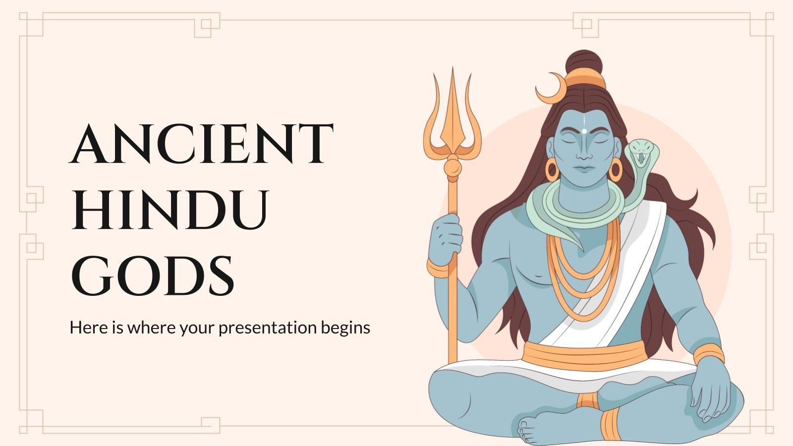 Free templates about Hinduism for Google Slides & PowerPoint