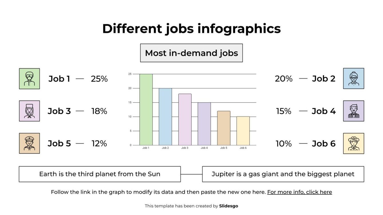 Different Jobs Infographics Template