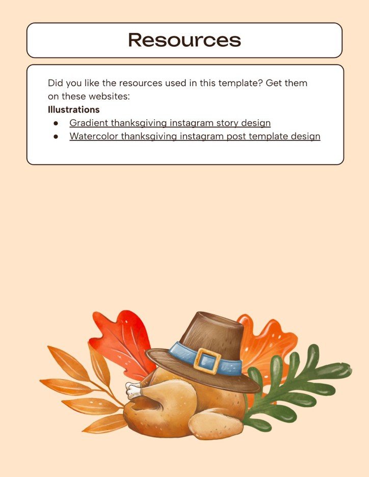 Thanksgiving Trivia Quiz Template