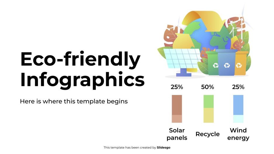 Eco-friendly Infographics Template
