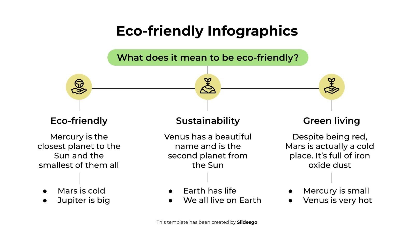 Eco-friendly Infographics Template
