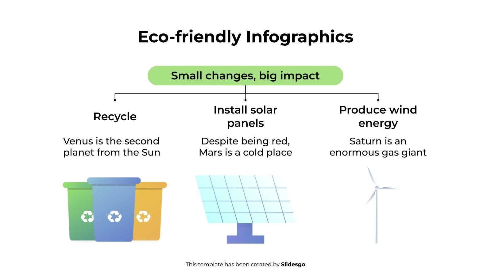 Eco-friendly Infographics Template