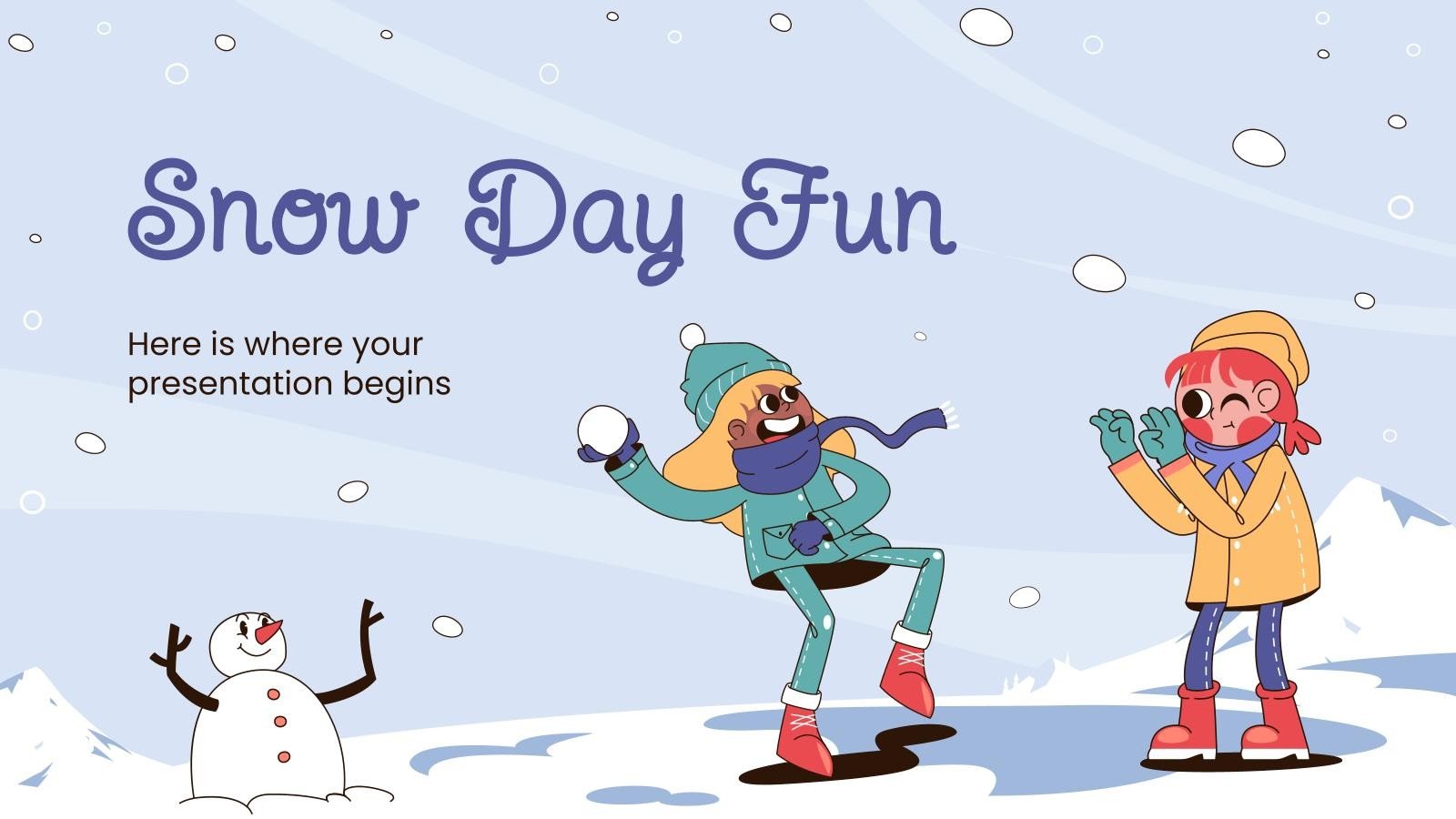 Snow Day Fun Presentation