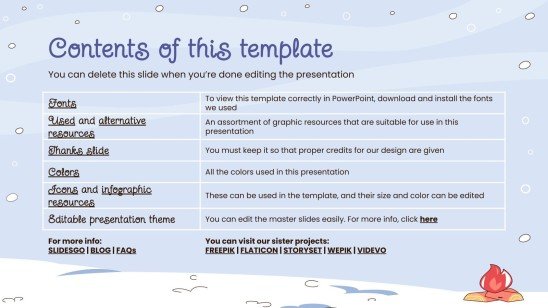Snow Day Fun Presentation