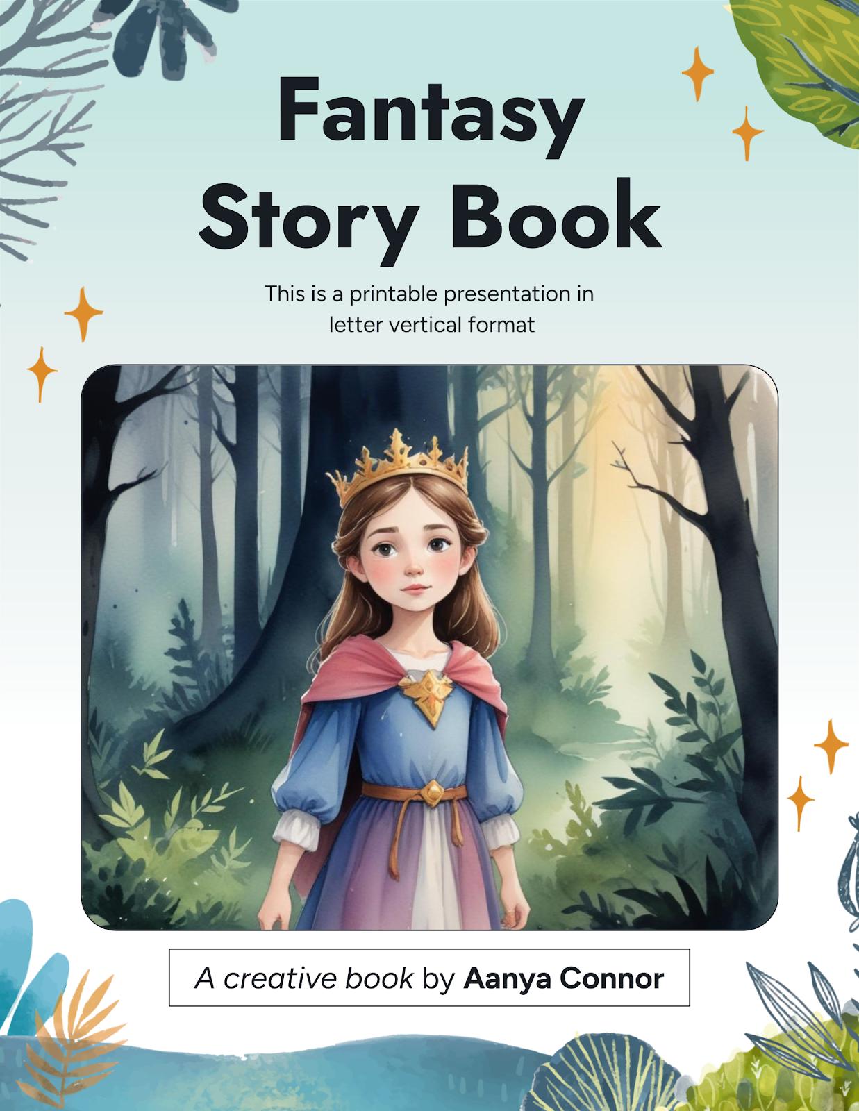 Fantasy Story Book Presentation