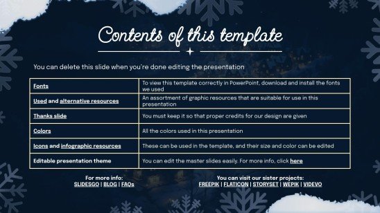 Exploring a Winter Wonderland Presentation