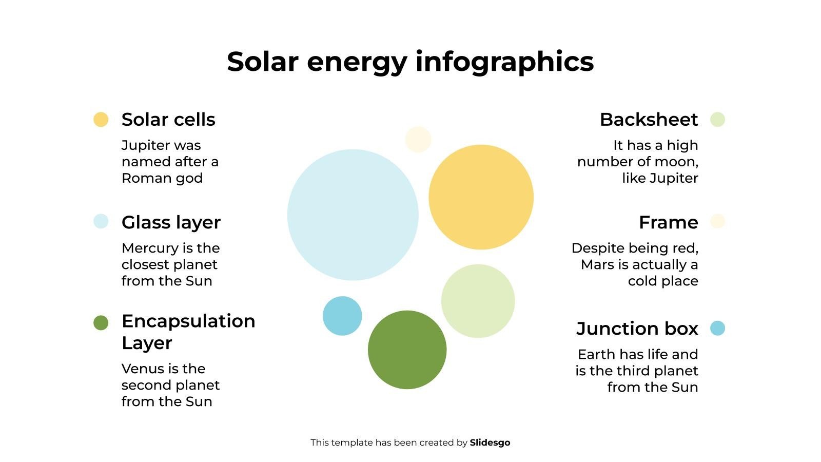 Solar Energy Infographics Template