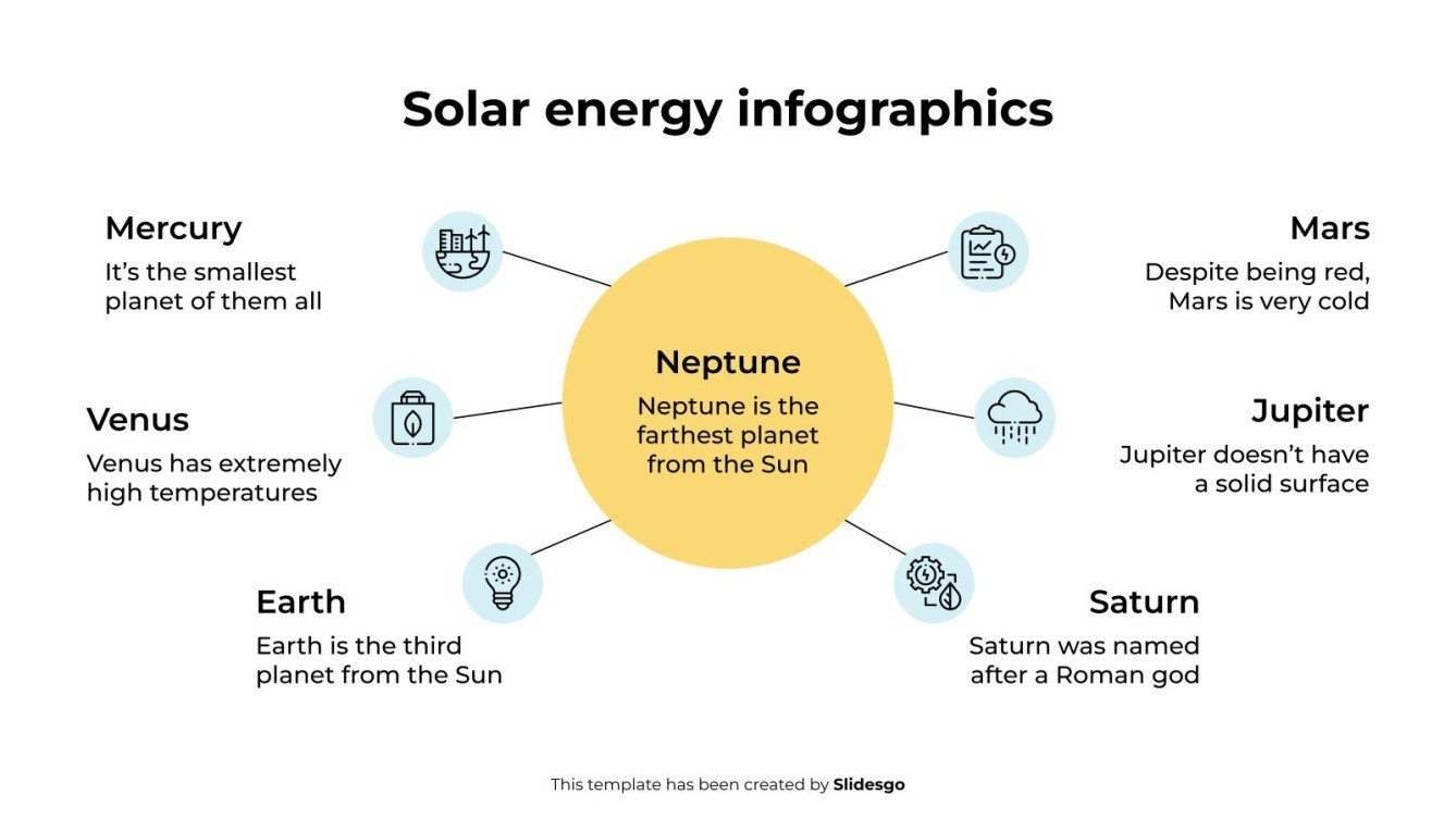 Solar Energy Infographics Template