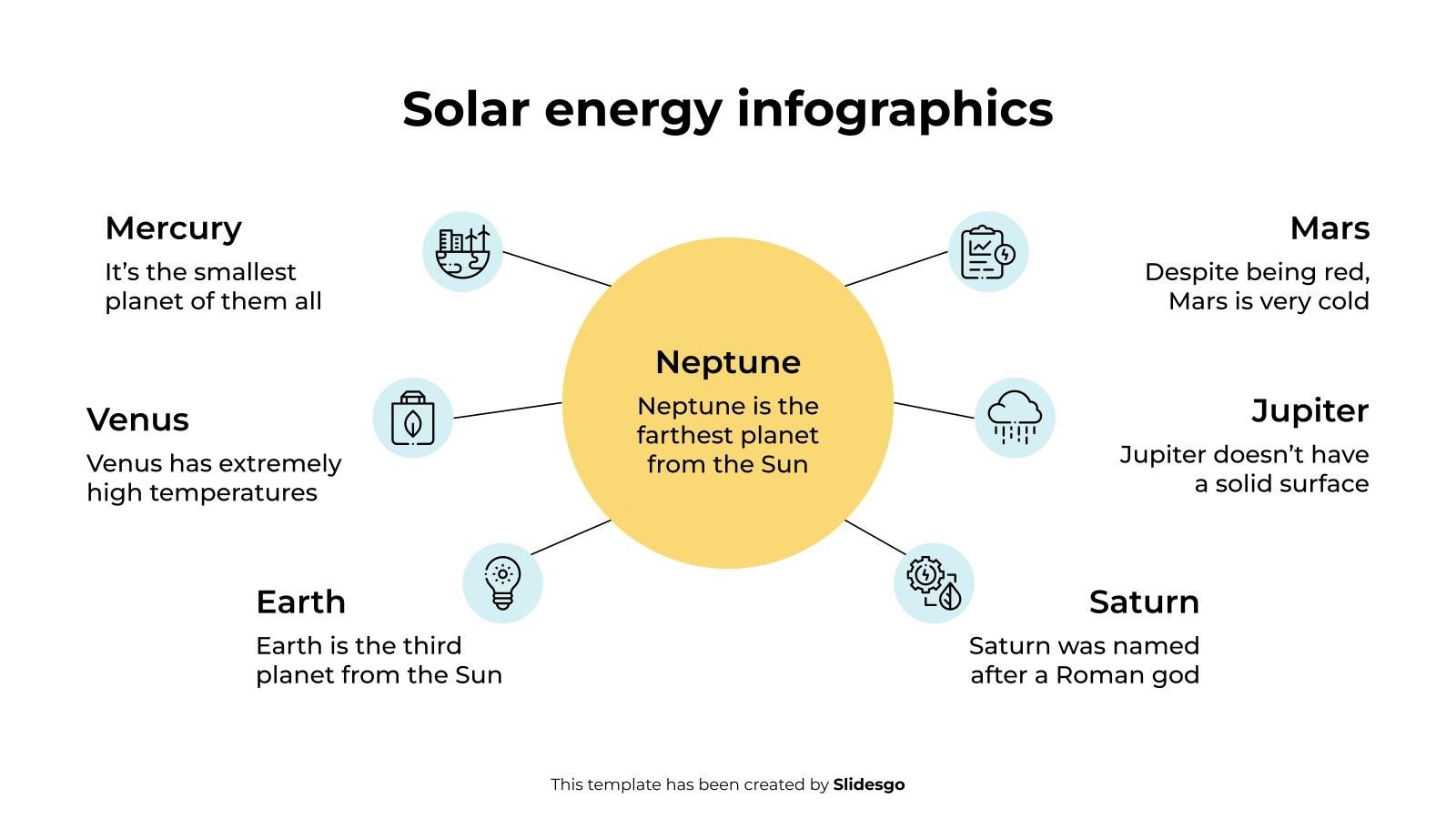 Solar Energy Infographics Template
