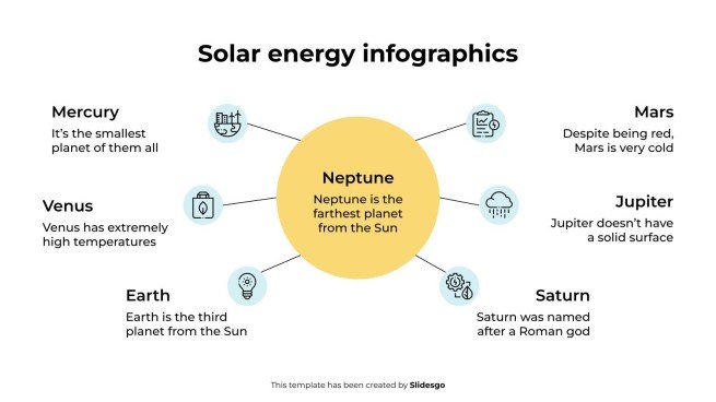 Solar Energy Infographics Template