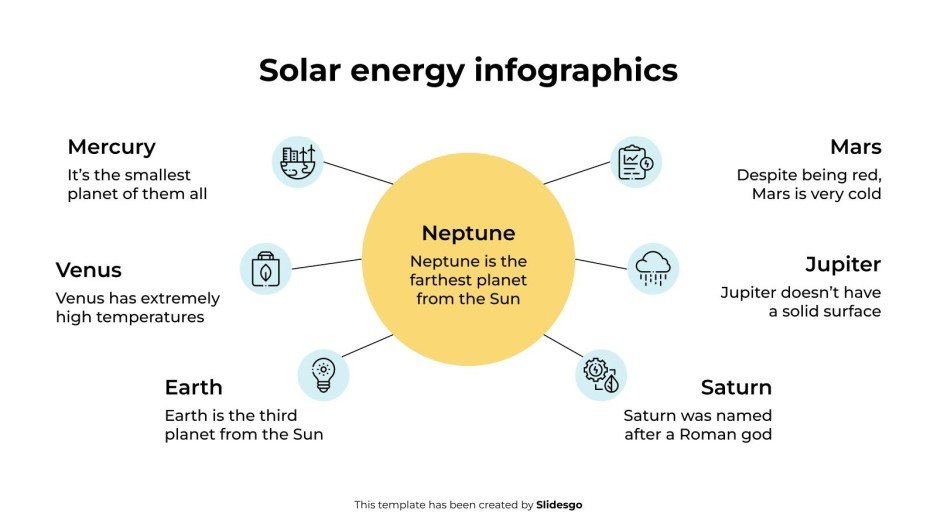 Solar Energy Infographics Template